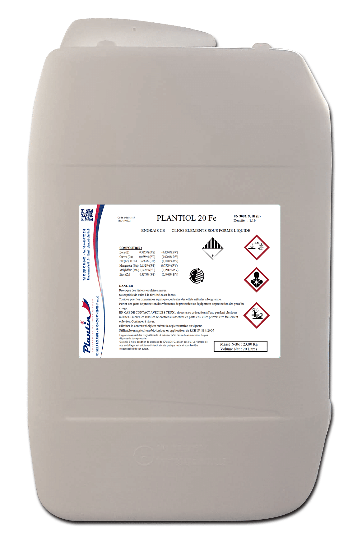 OLIGOMIX N°1 - PLANTIN